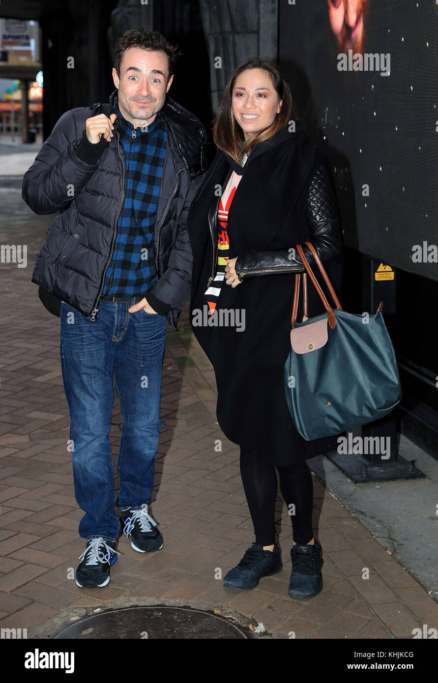 Strictly Come Dancing contestant Joe McFadden and his dance partner ...