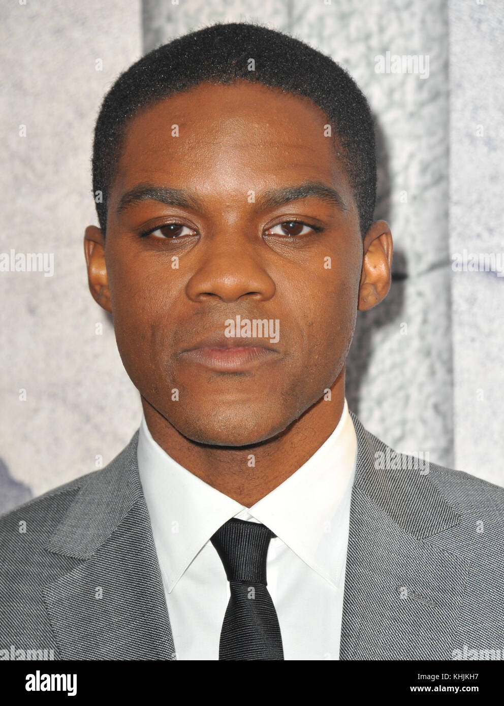 LOS ANGELES, CA - APRIL 04: Jovan Adepo attends the season 3 premiere ...