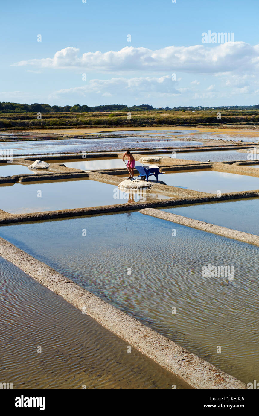 Guerande salt flats hi-res stock photography and images - Alamy