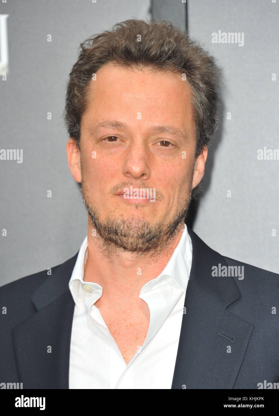 HOLLYWOOD, CA - APRIL 03: Nathan Barr arrives at the premiere of AMC's ...