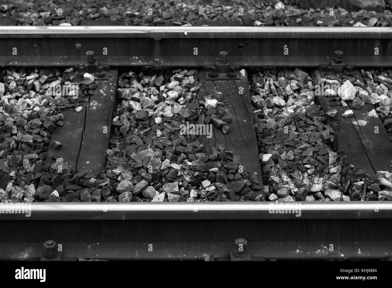 Black white railway transport hi-res stock photography and images - Alamy