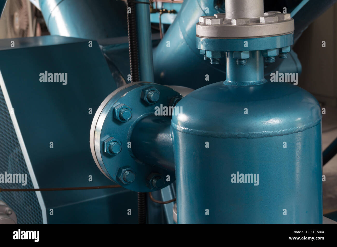 Big air compressor for Industrial pressure pumps Stock Photo - Alamy