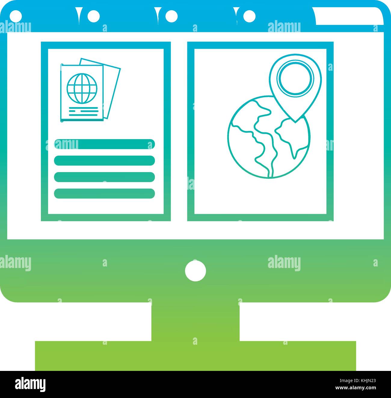 Webside vector vectors hi-res stock photography and images - Alamy