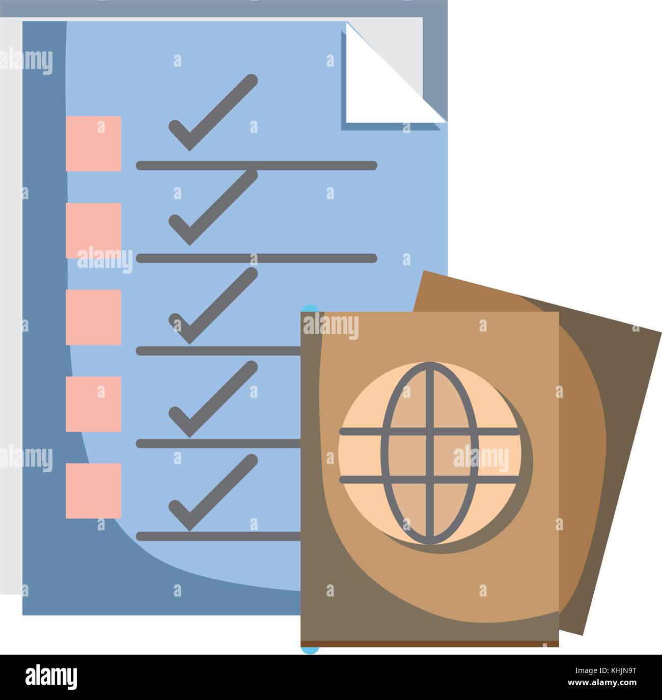 Id document documents Stock Vector Images - Alamy