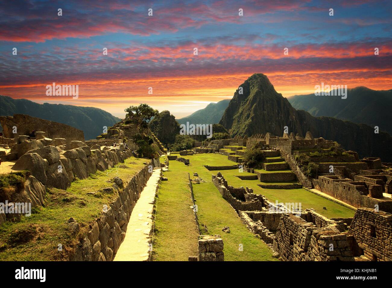 The nature of Peru in south America Stock Photo - Alamy