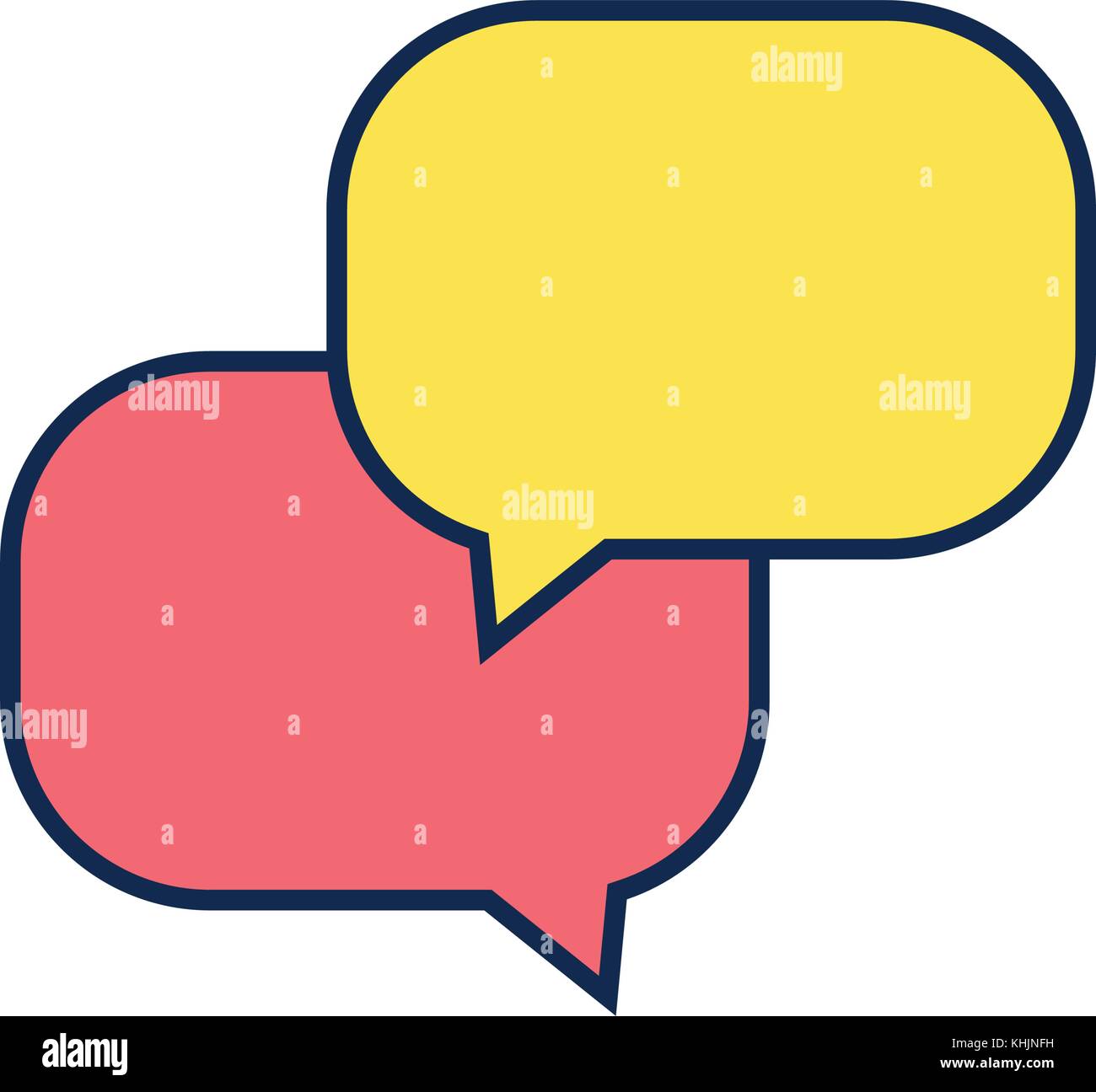 chat bubbles message text notes Stock Vector Image & Art - Alamy