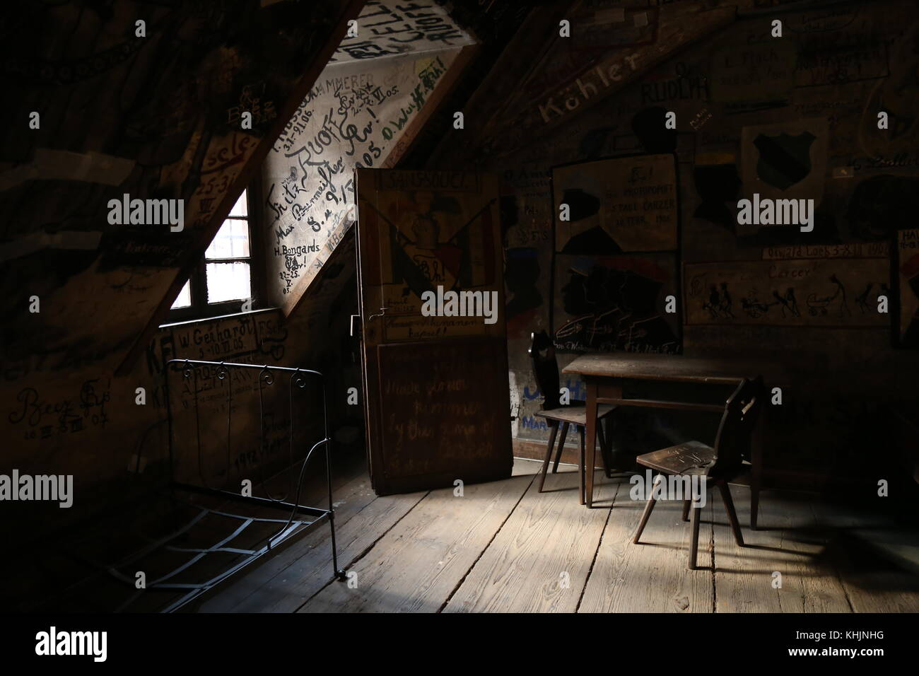 Heidelberg Studentenkarzer Student Jail Stock Photo - Alamy