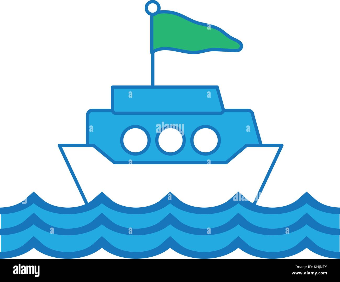 Maritime flag transport transportation Stock Vector Images - Alamy