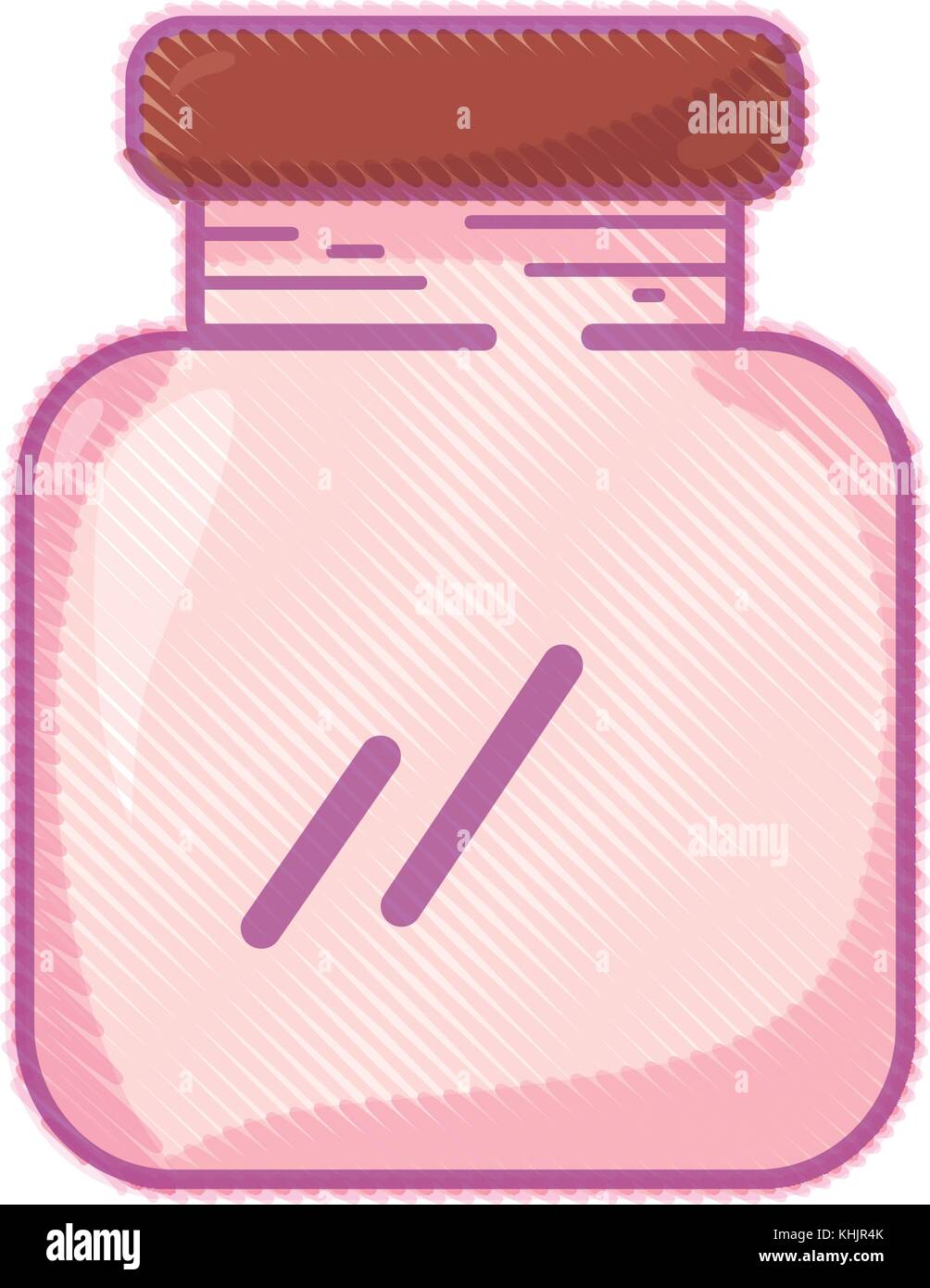 glass and crystal jar object to save Stock Vector Image & Art - Alamy