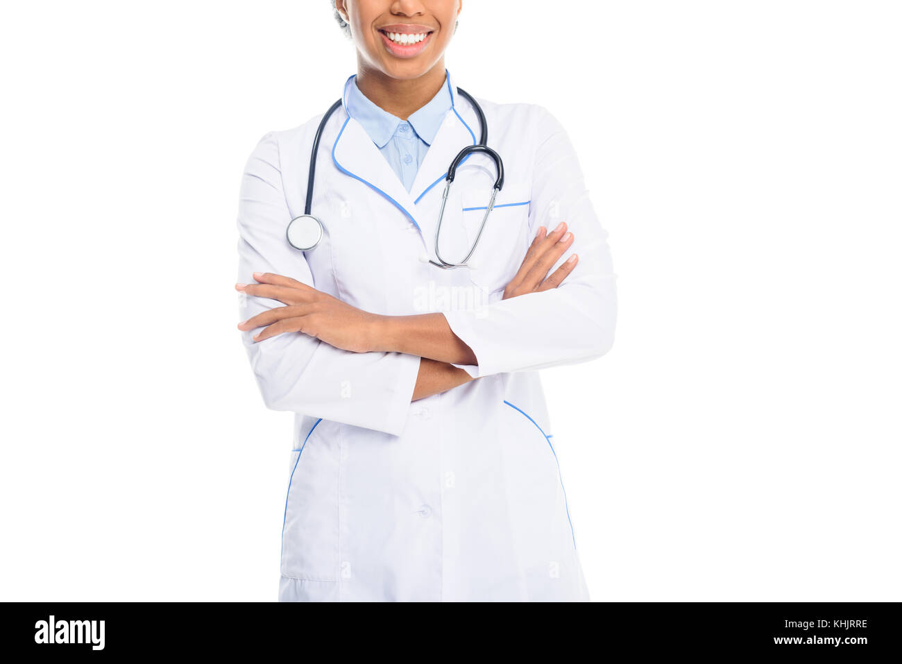 doctor with crossed arms Stock Photo - Alamy