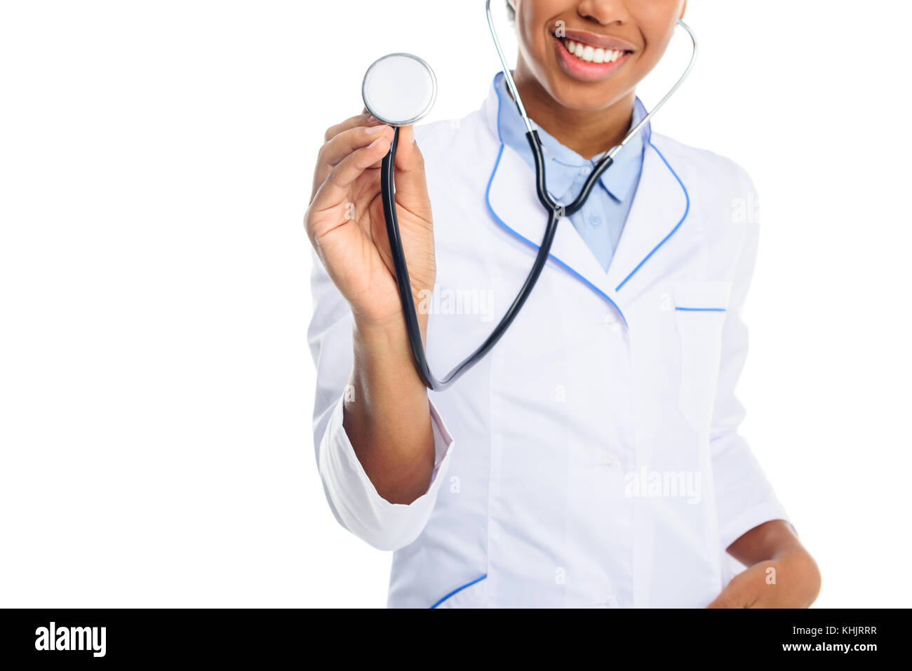 doctor with stethoscope Stock Photo - Alamy