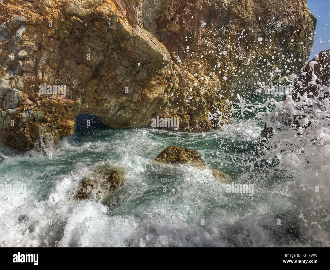 Milopotamos Beach - Pilio Greece Stock Photo - Alamy