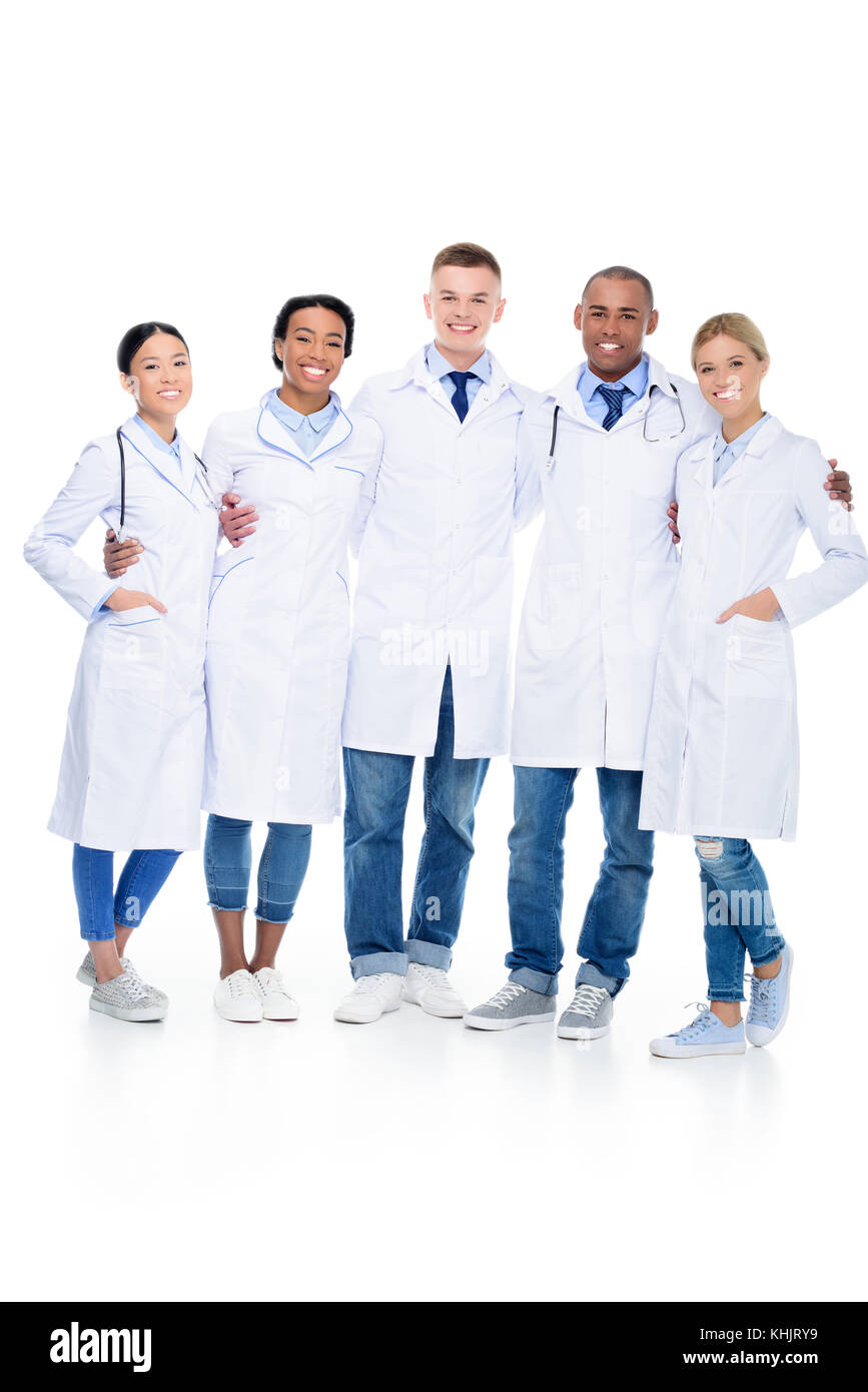 Multicultural doctors Cut Out Stock Images & Pictures - Alamy