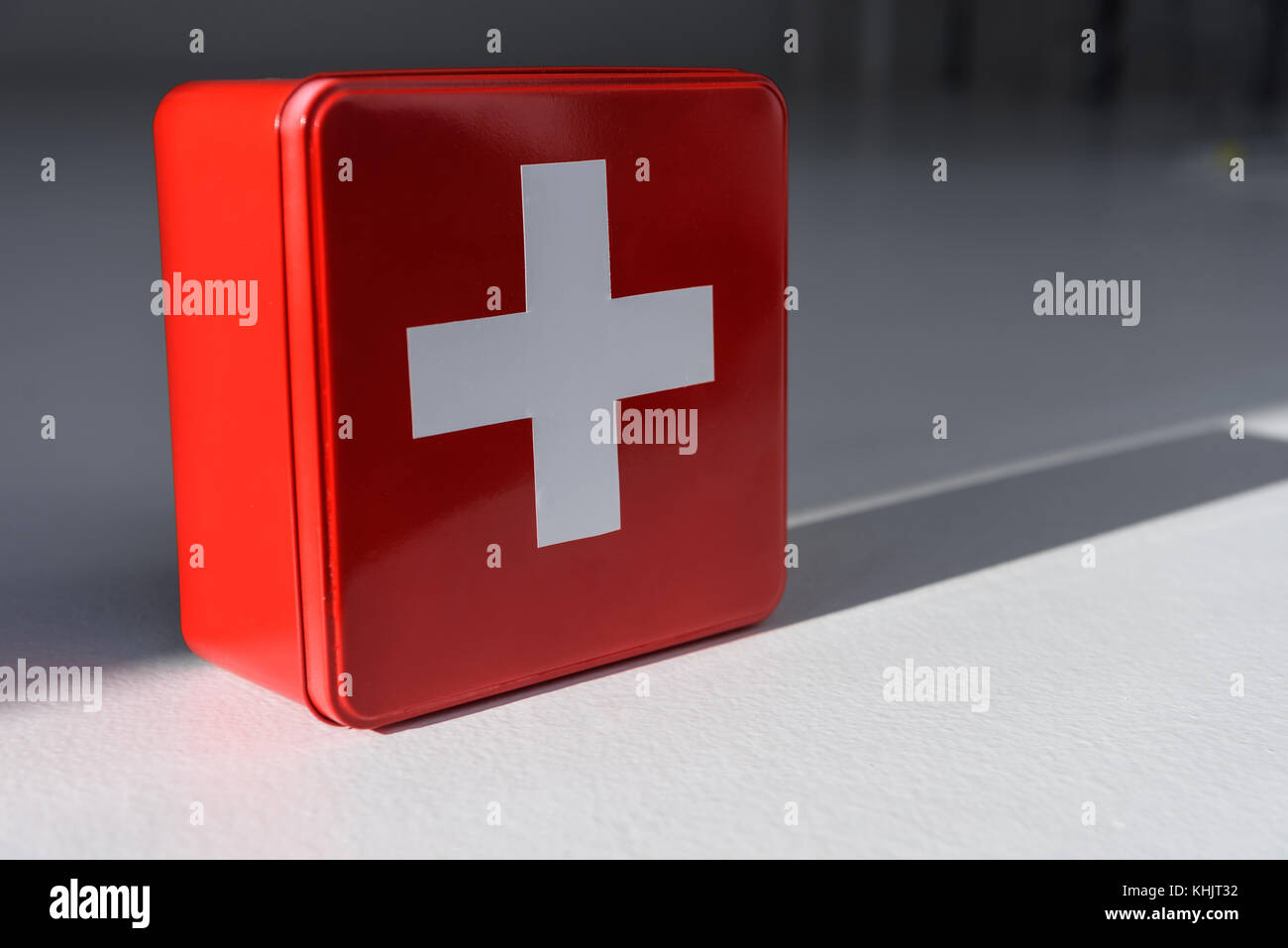 first aid kit box Stock Photo - Alamy