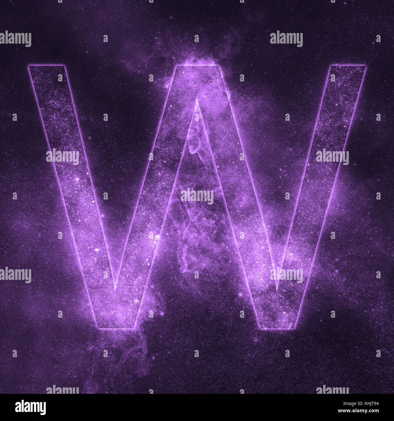 W Typography Font Letter Type High Resolution Stock Photography and ...