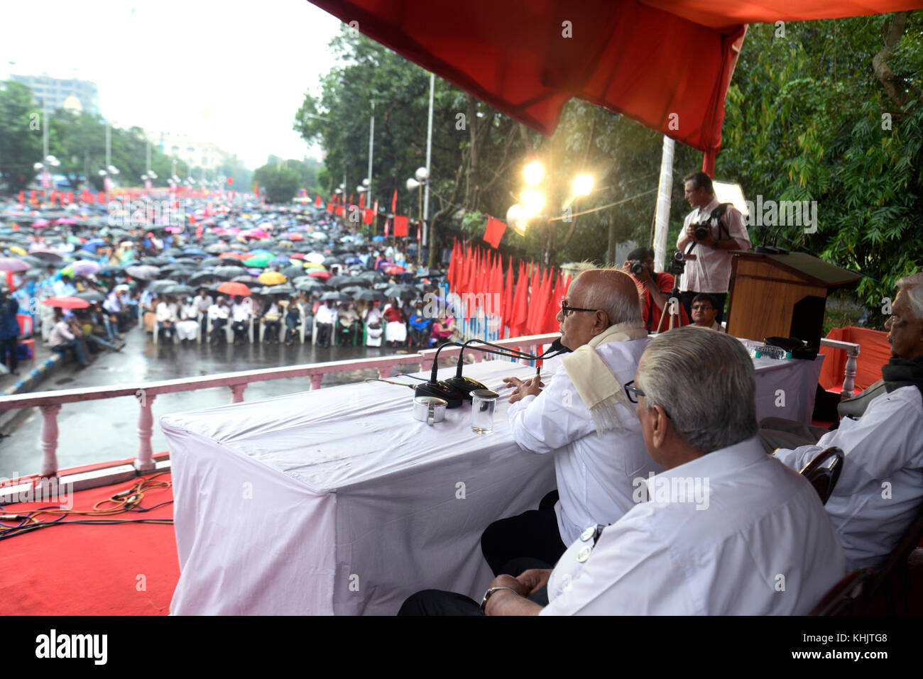 Kolkata, India. 17th Nov, 2017. Socialist Unity Centre of India (Communist) General Secretary ...
