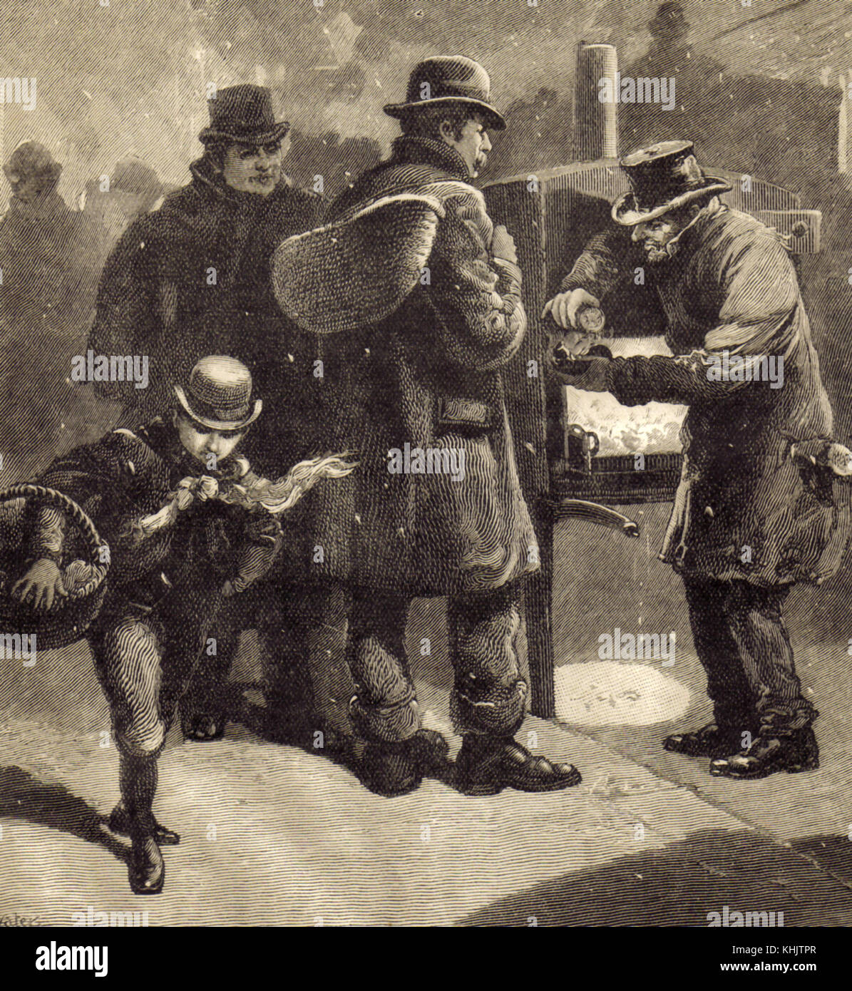 Victorian street traders hi-res stock photography and images - Alamy
