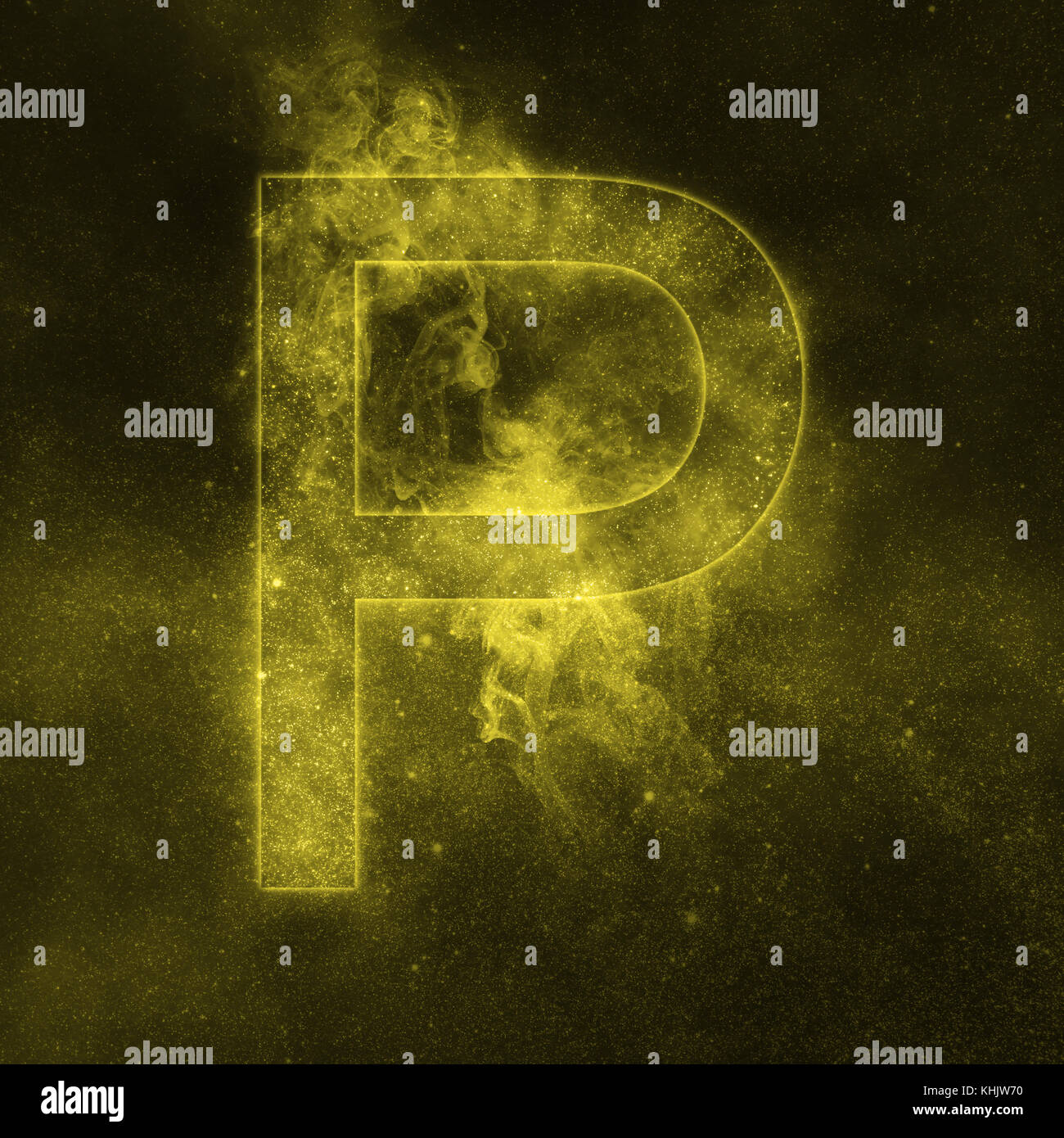 Grunge font letter p hi-res stock photography and images - Alamy