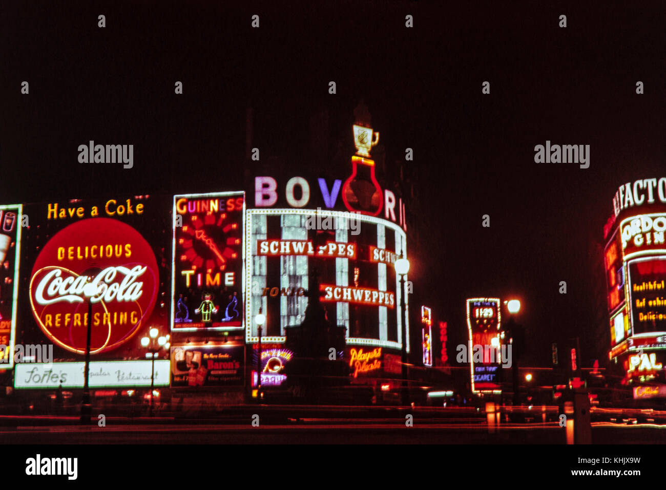1950s london night england hi-res stock photography and images - Alamy