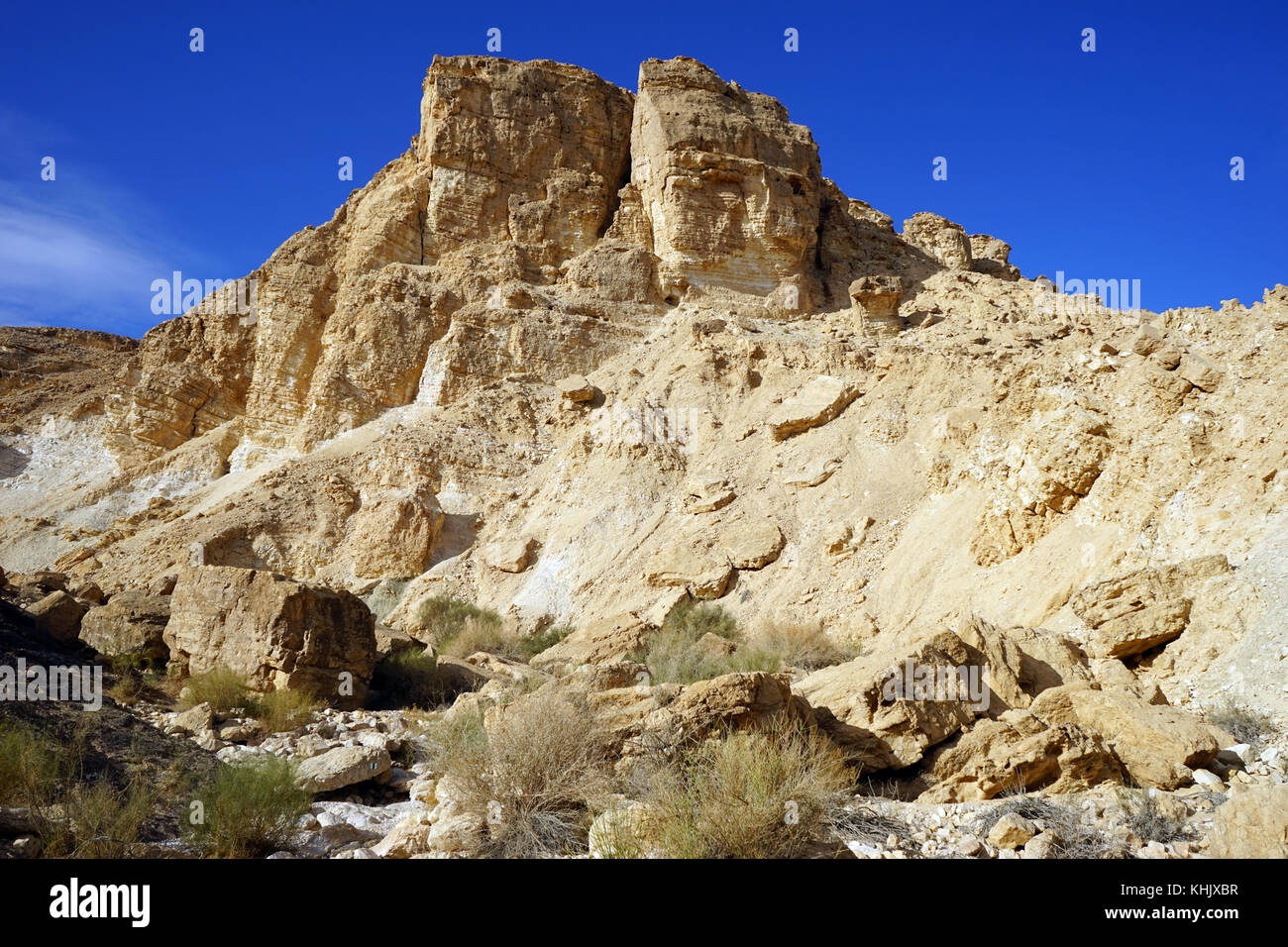 Mountain in Negev desert in Israel Stock Photo - Alamy