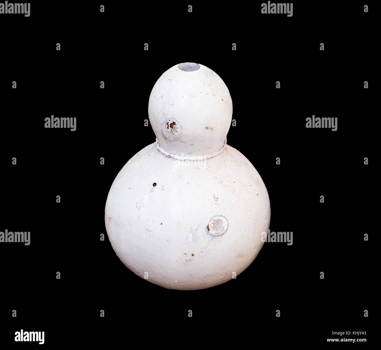 White calabash on black background. Dry white calabash on black pattern ...