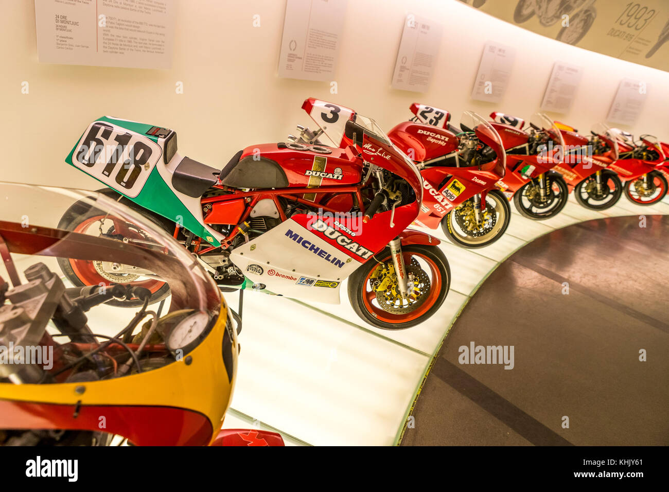 Famous motorcycles and Ducati history on show at the factory Ducati ...