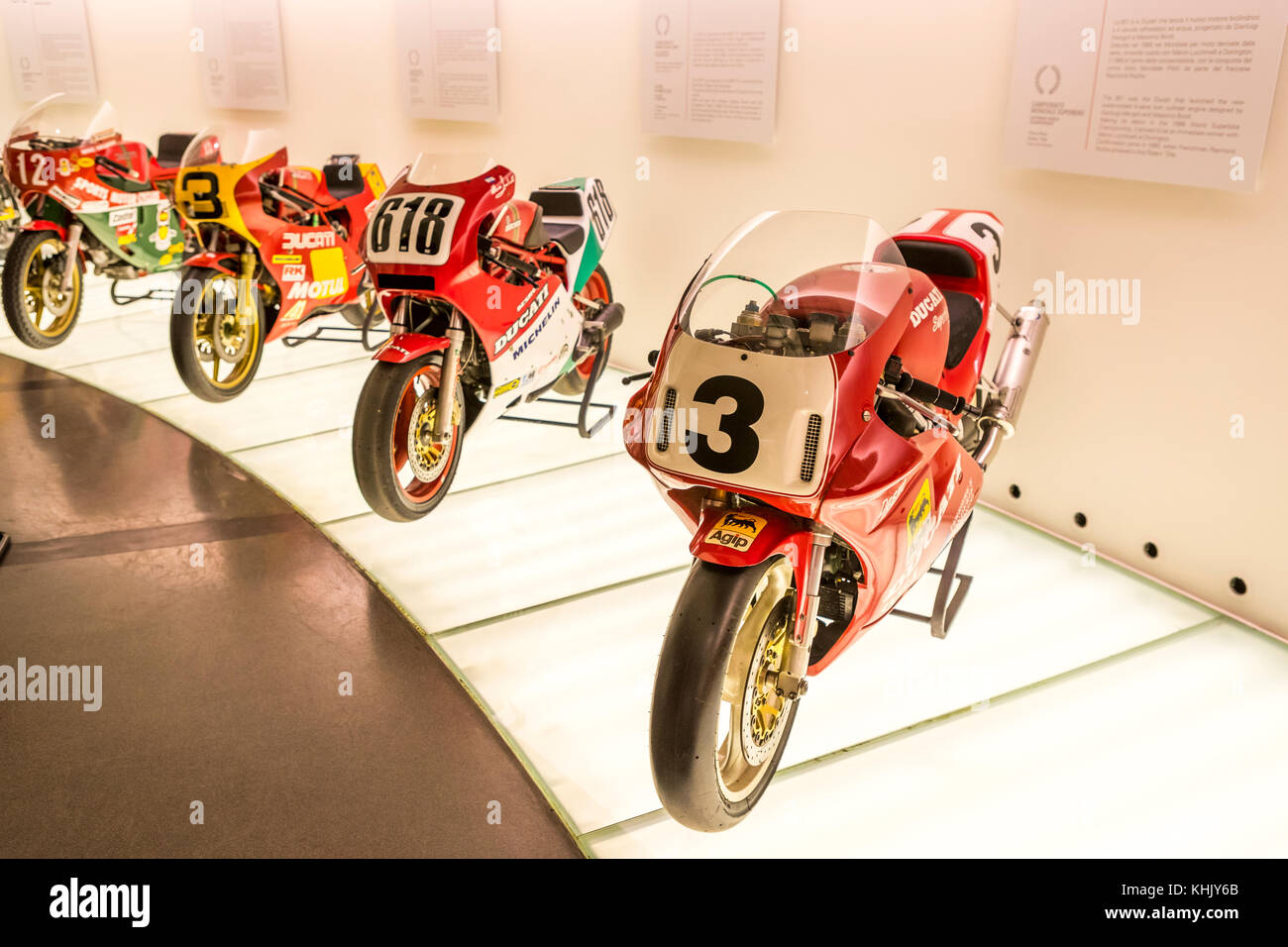 Famous motorcycles and Ducati history on show at the factory Ducati ...