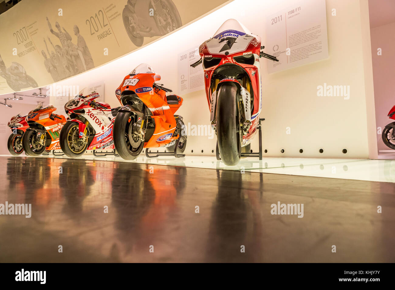 Famous motorcycles and Ducati history on show at the factory Ducati ...