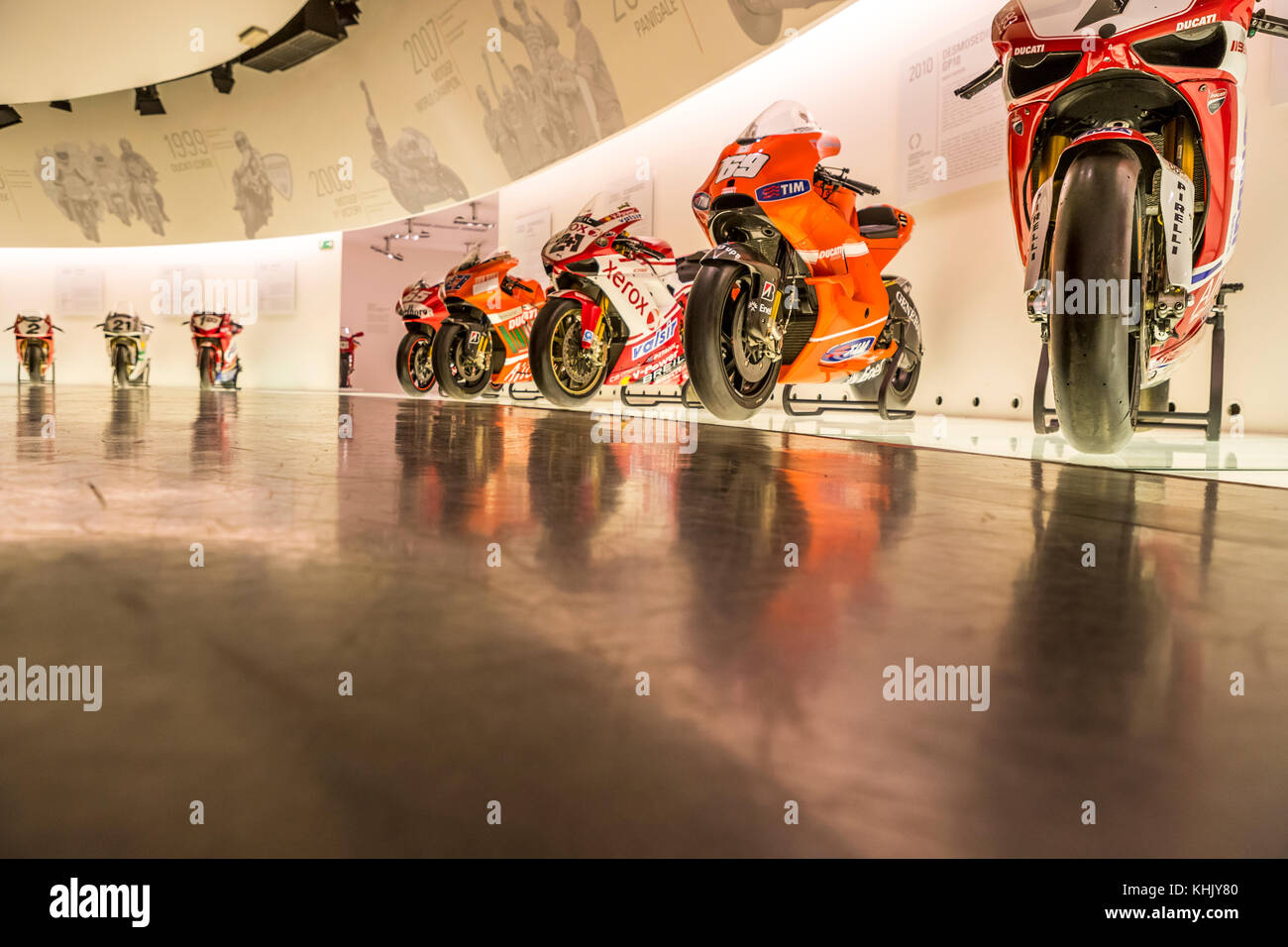 Famous motorcycles and Ducati history on show at the factory Ducati ...