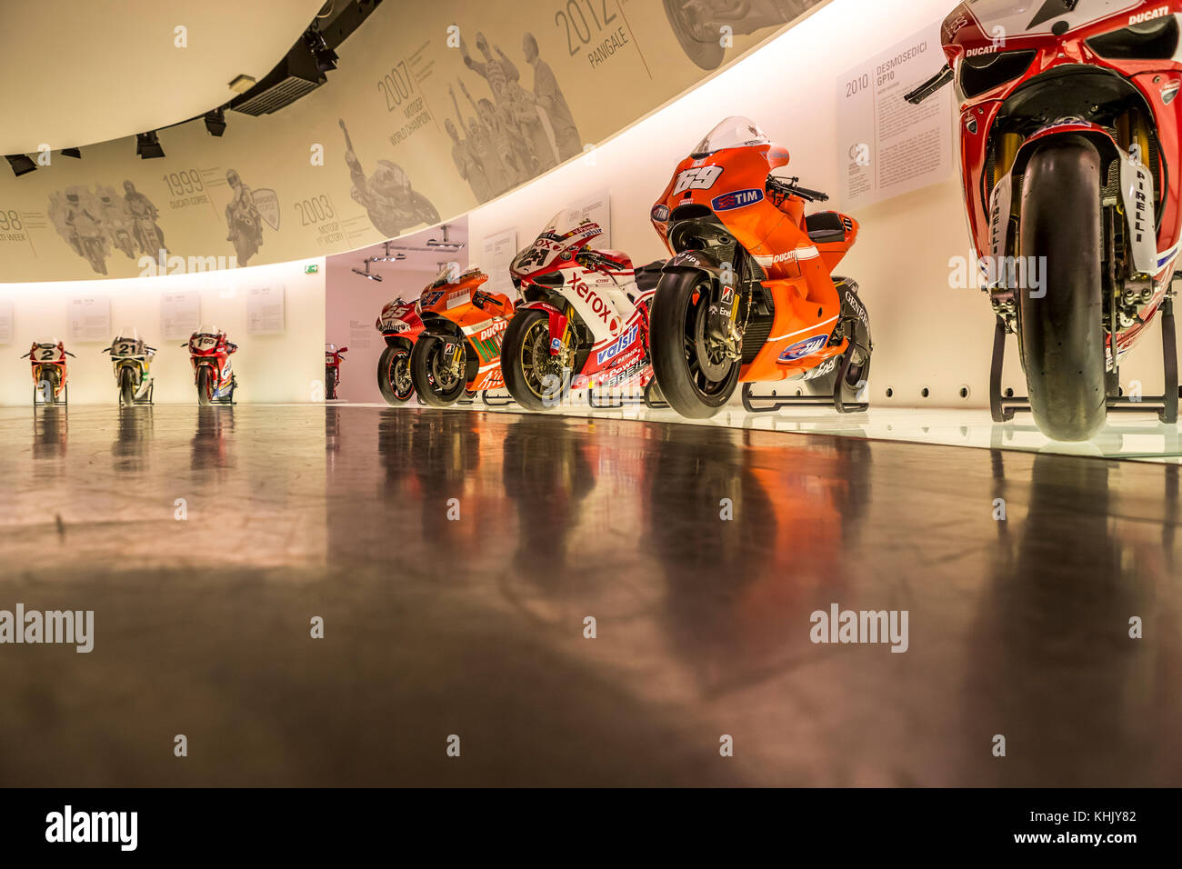 Famous motorcycles and Ducati history on show at the factory Ducati ...