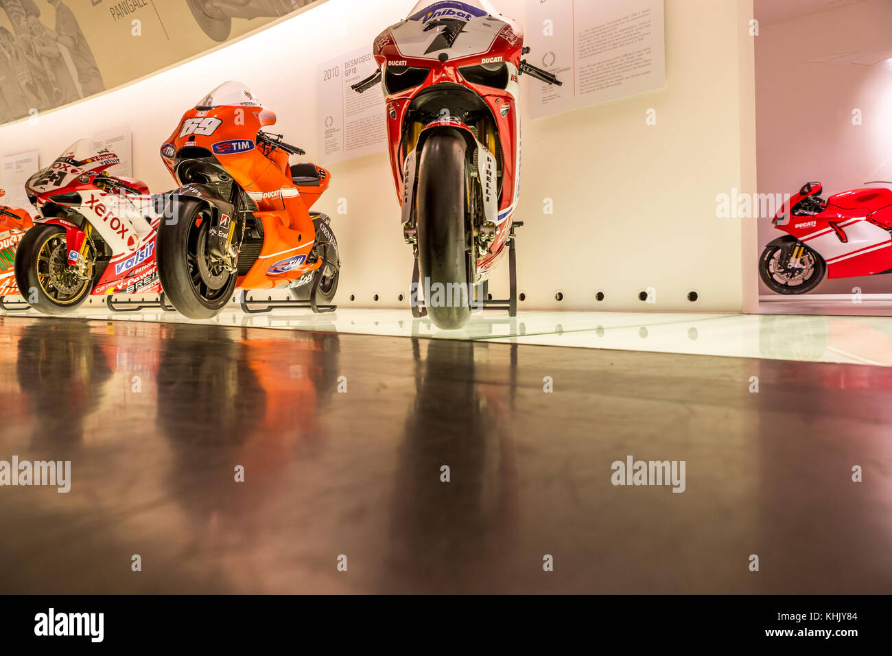 Famous motorcycles and Ducati history on show at the factory Ducati ...