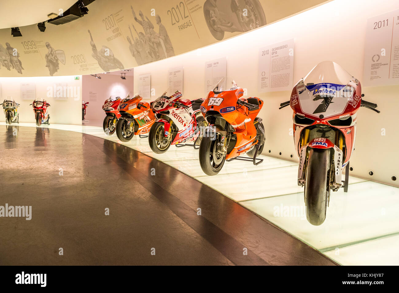 Famous motorcycles and Ducati history on show at the factory Ducati ...