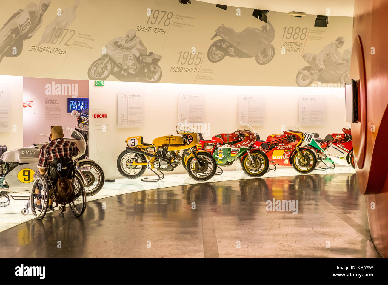 Famous motorcycles and Ducati history on show at the factory Ducati ...