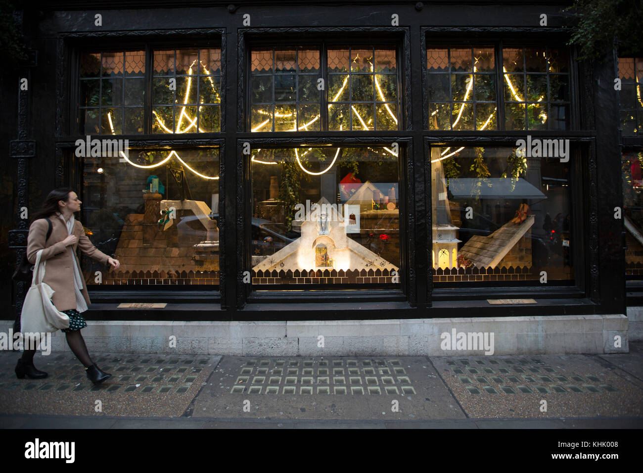 "'Twas the night before Christmas" at Liberty London as it unveiled its ...