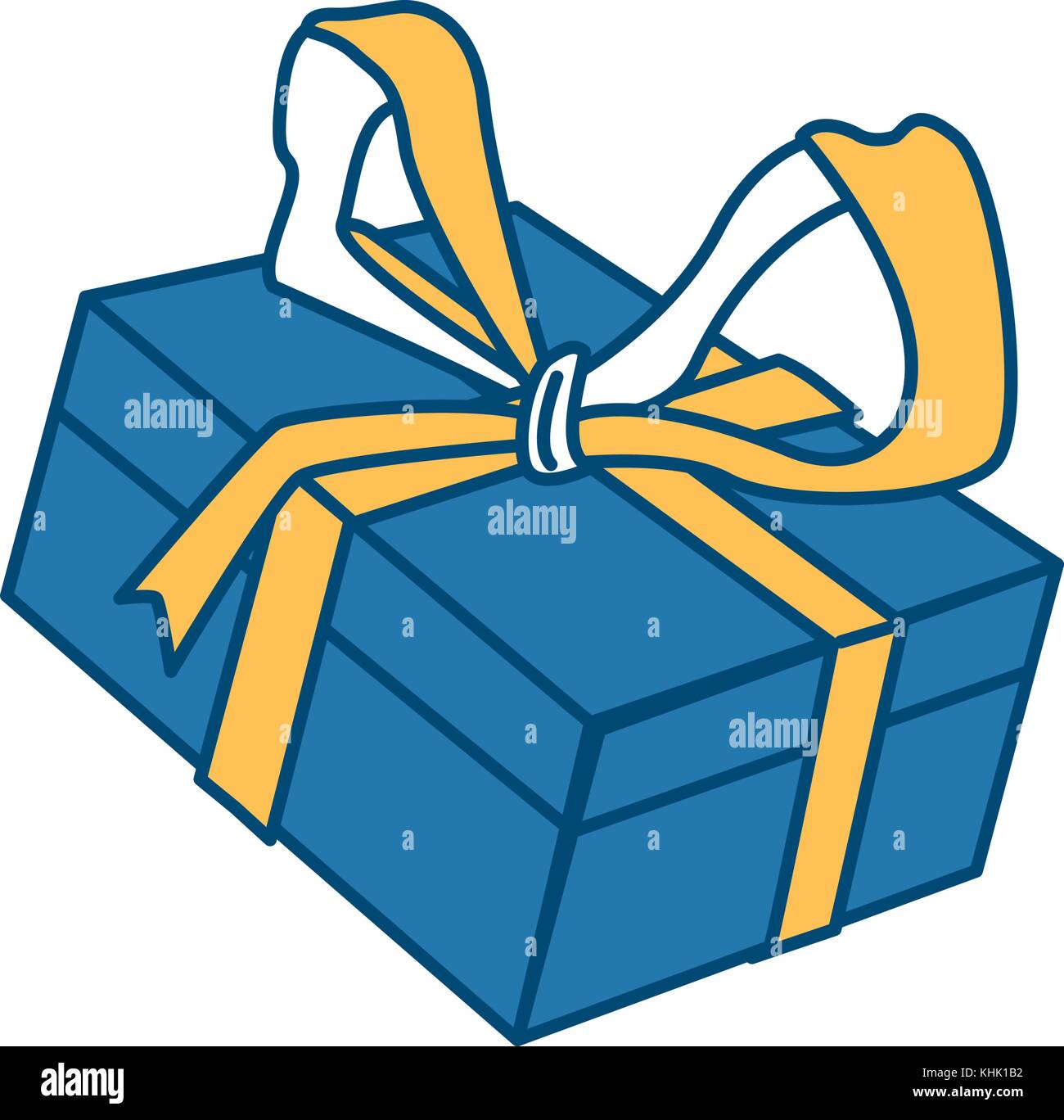 Christmas box gift pop art Stock Vector Image & Art - Alamy