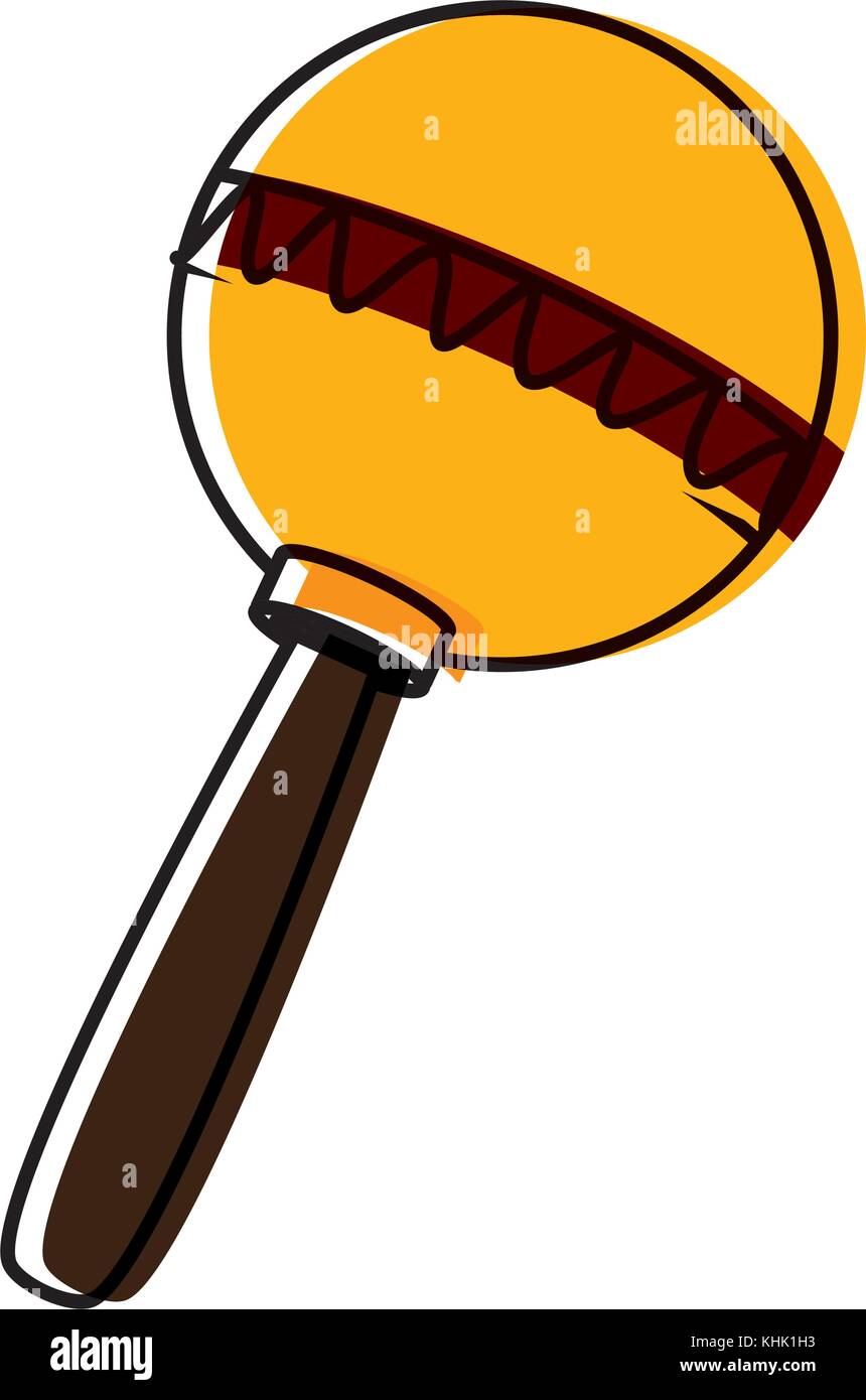 Maraca pop art cartoon Stock Vector Image & Art - Alamy