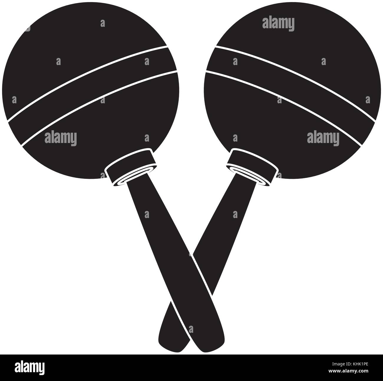 Maracas pop art cartoon Stock Vector Image & Art - Alamy