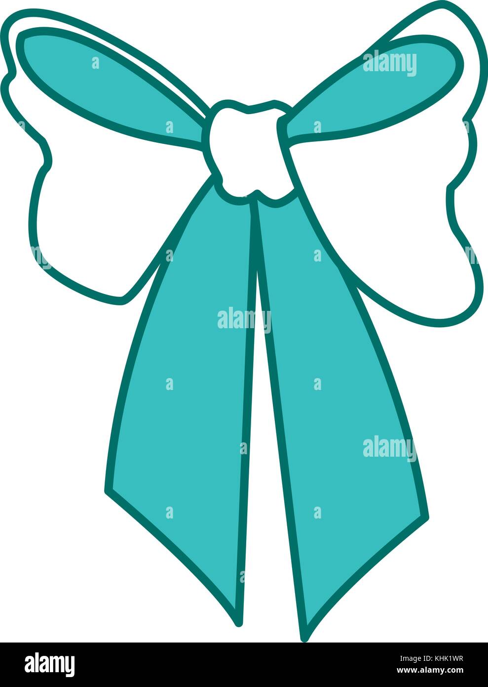 Christmas bow cartoon Stock Vector Image & Art - Alamy