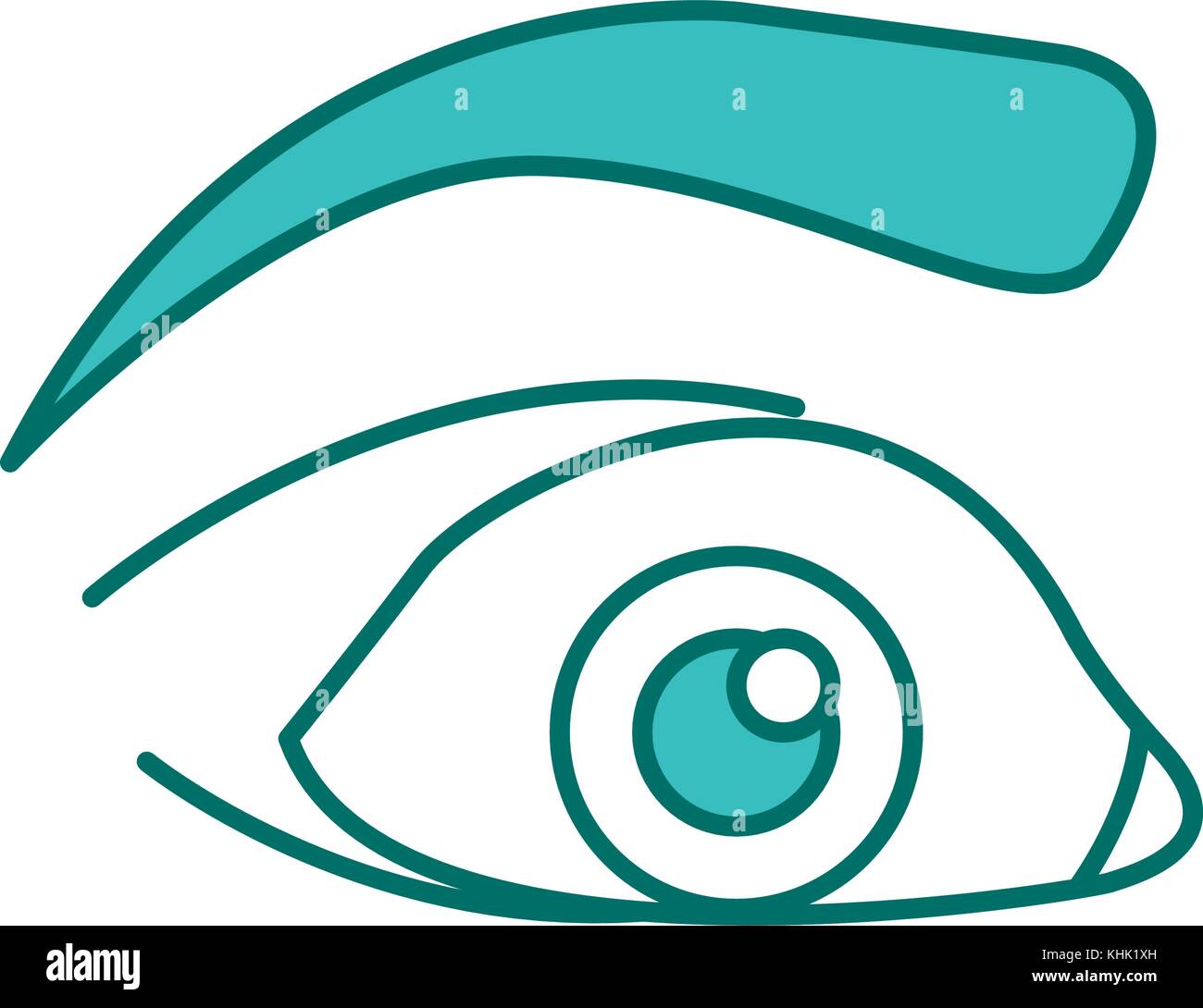 Eye icon cartoon Stock Vector Image & Art - Alamy