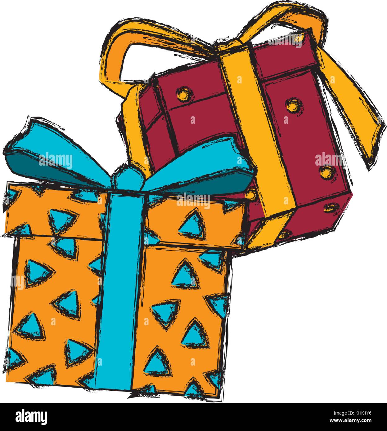 Gift boxes cartoon Stock Vector Image & Art - Alamy