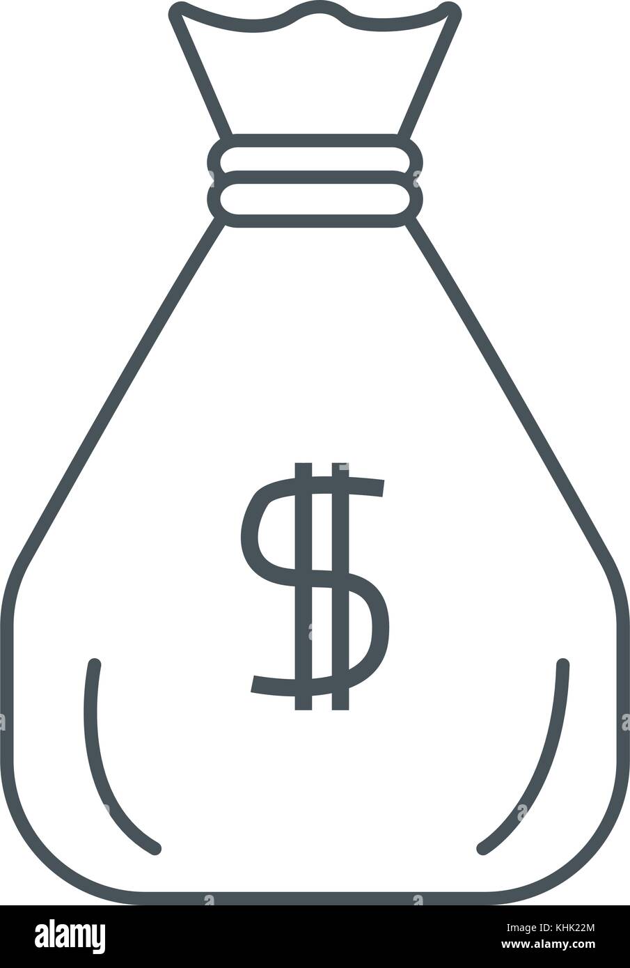 Money sack bag Stock Vector Image & Art - Alamy