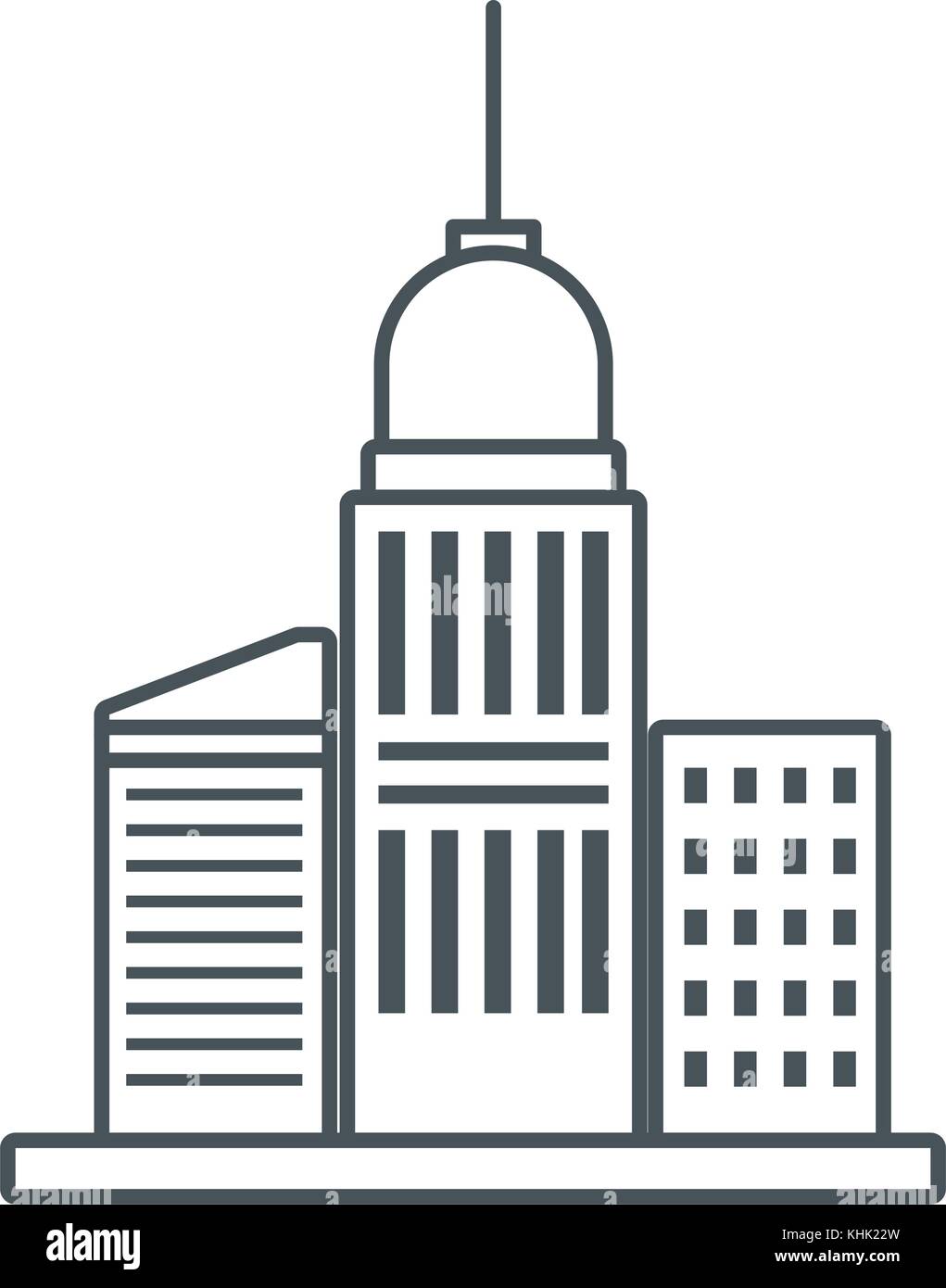 City buildings symbol Stock Vector Image & Art - Alamy