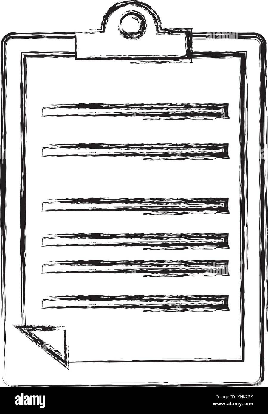 Document board isolated Stock Vector Image & Art - Alamy