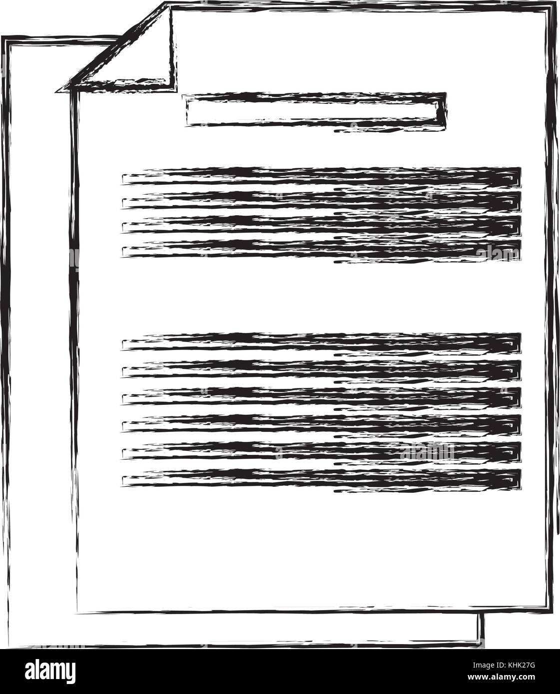 Sheet document symbol Stock Vector Image & Art - Alamy