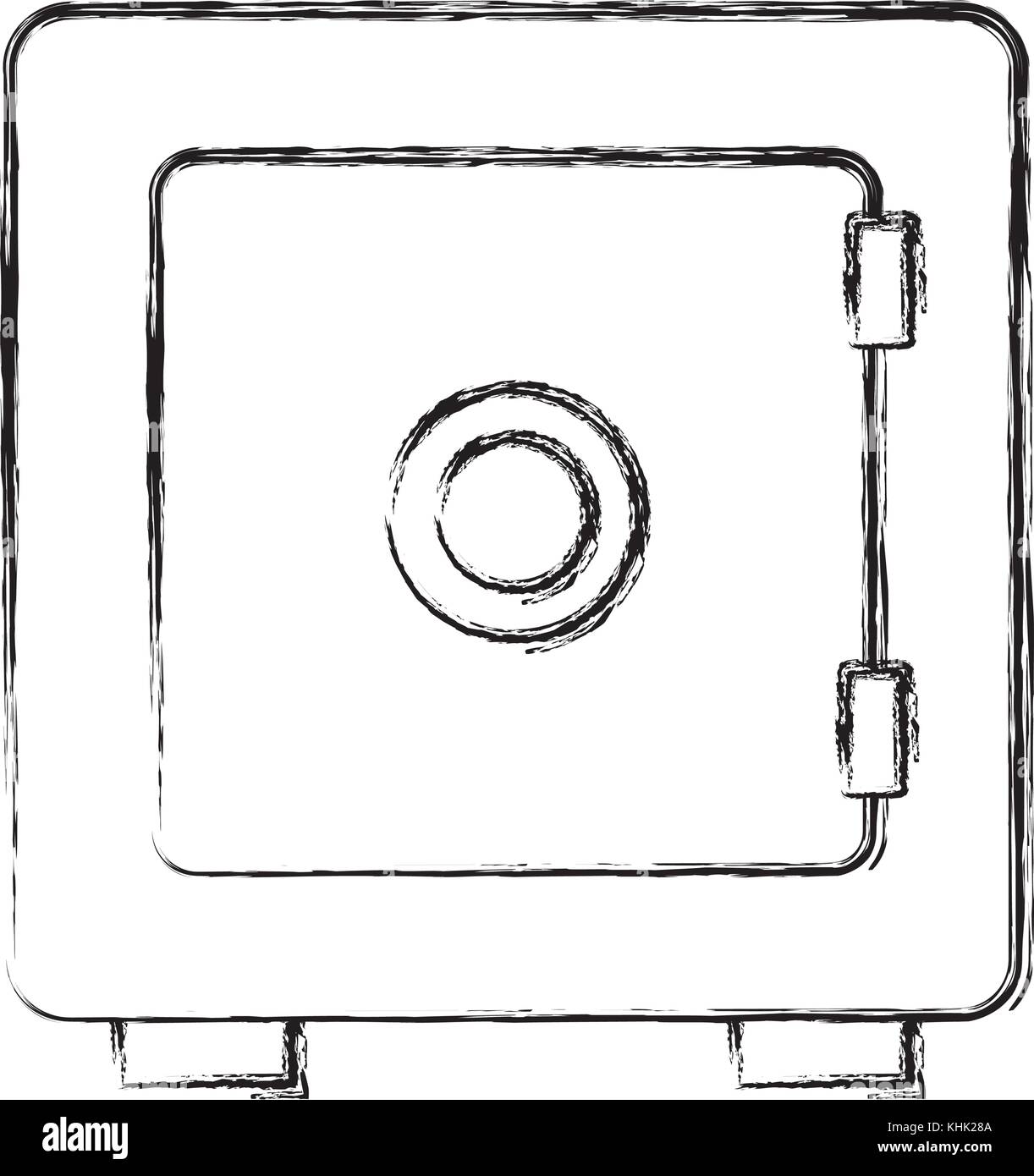 Safe deposit box Stock Vector Image & Art - Alamy