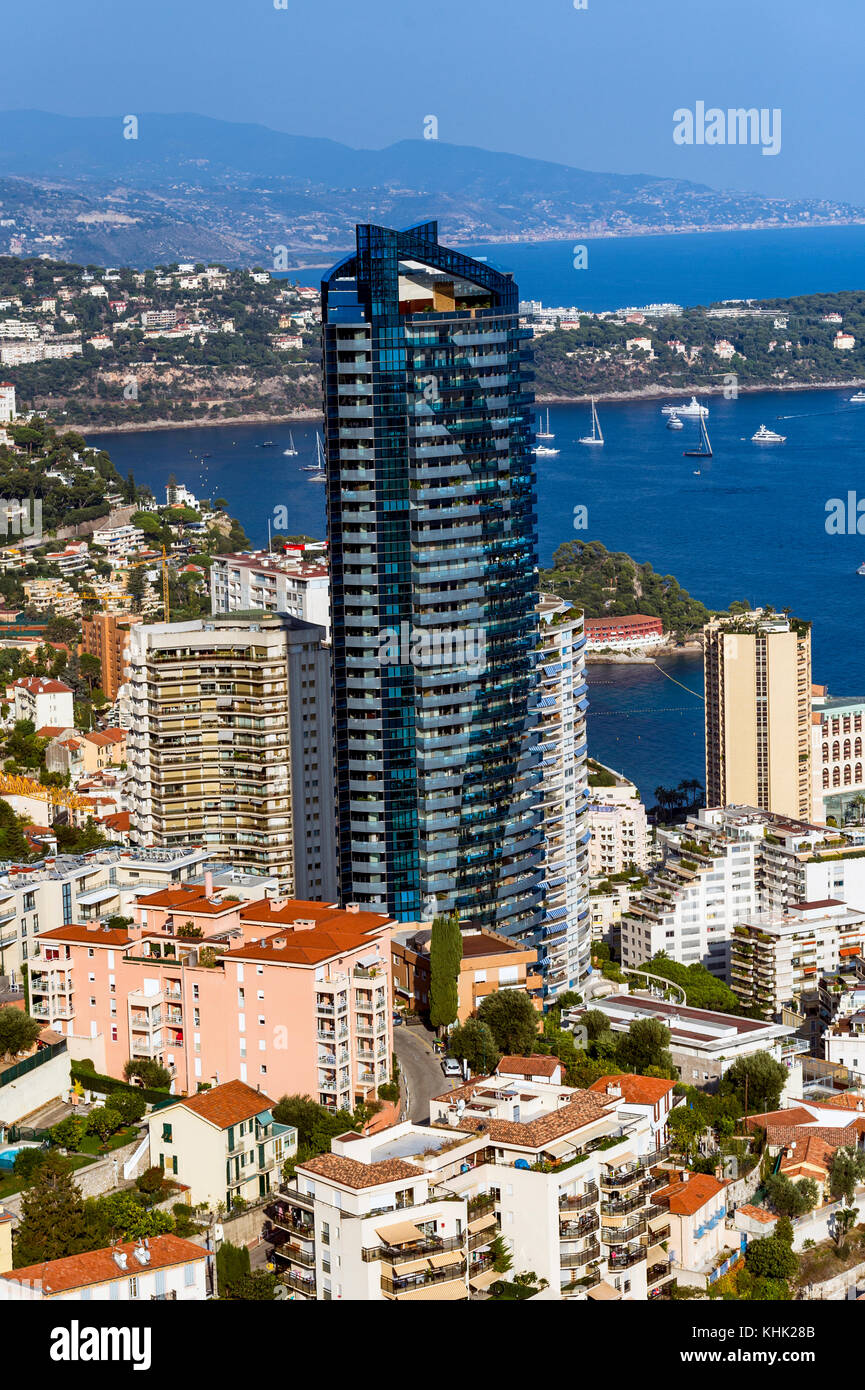 France. Principality of Monaco (98). Monte Carlo. The Odeon tower and ...