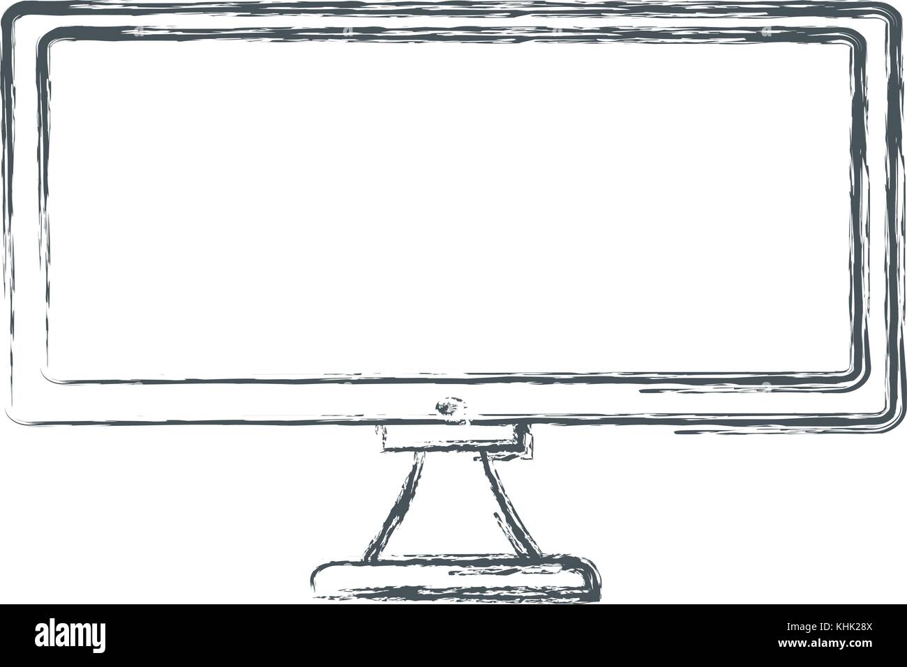 Pc monitor hardware Stock Vector Image & Art - Alamy