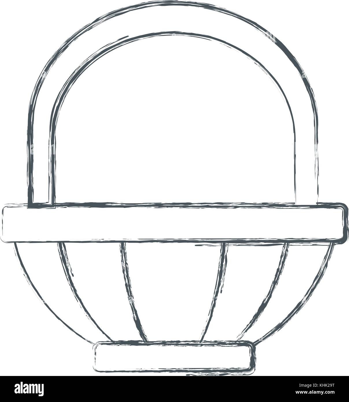 Empty basket symbol Stock Vector Image & Art - Alamy