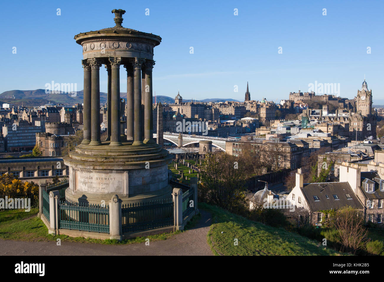 Edinburgh city scape hi-res stock photography and images - Alamy