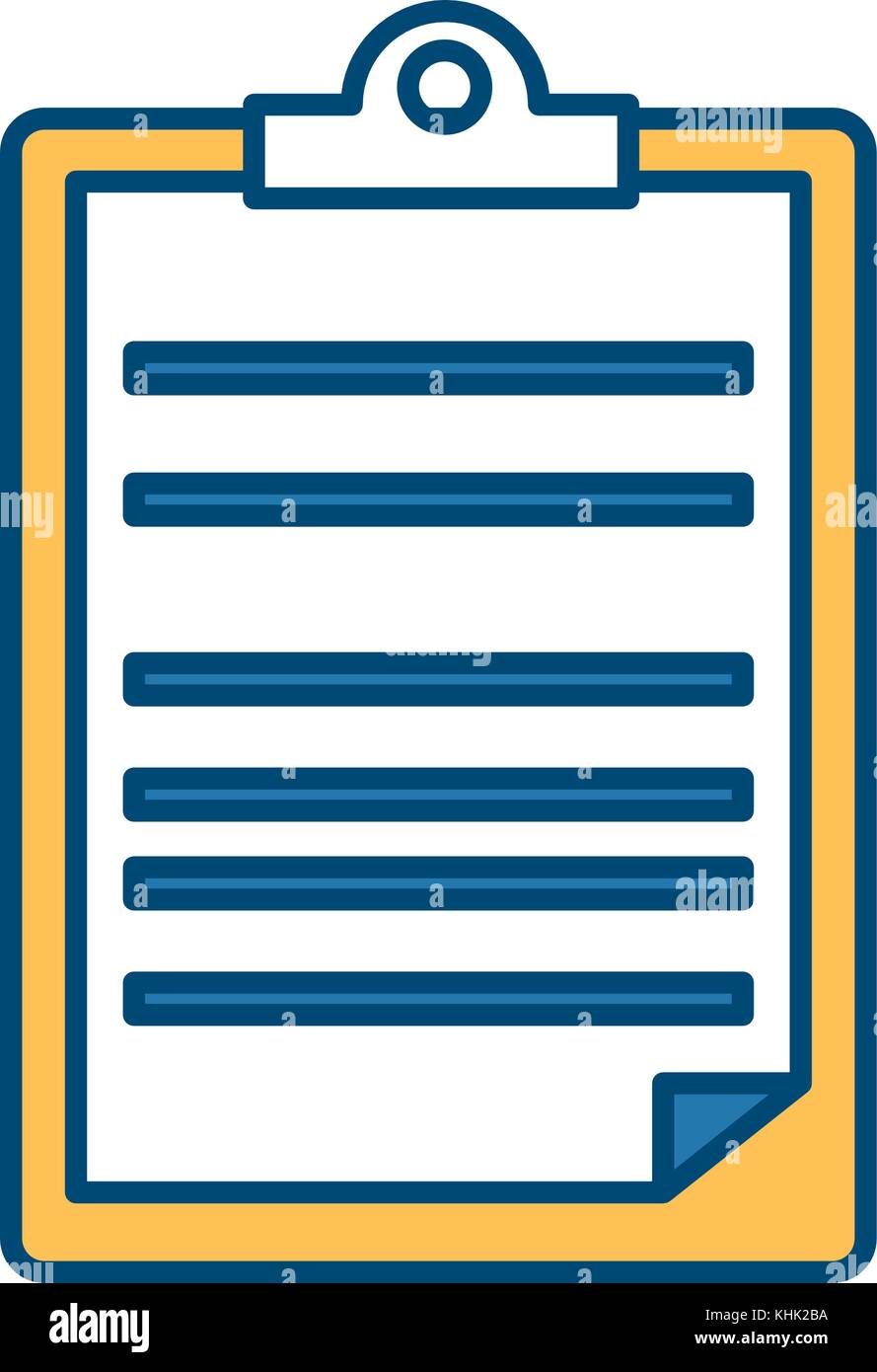 Document board isolated Stock Vector Image & Art - Alamy